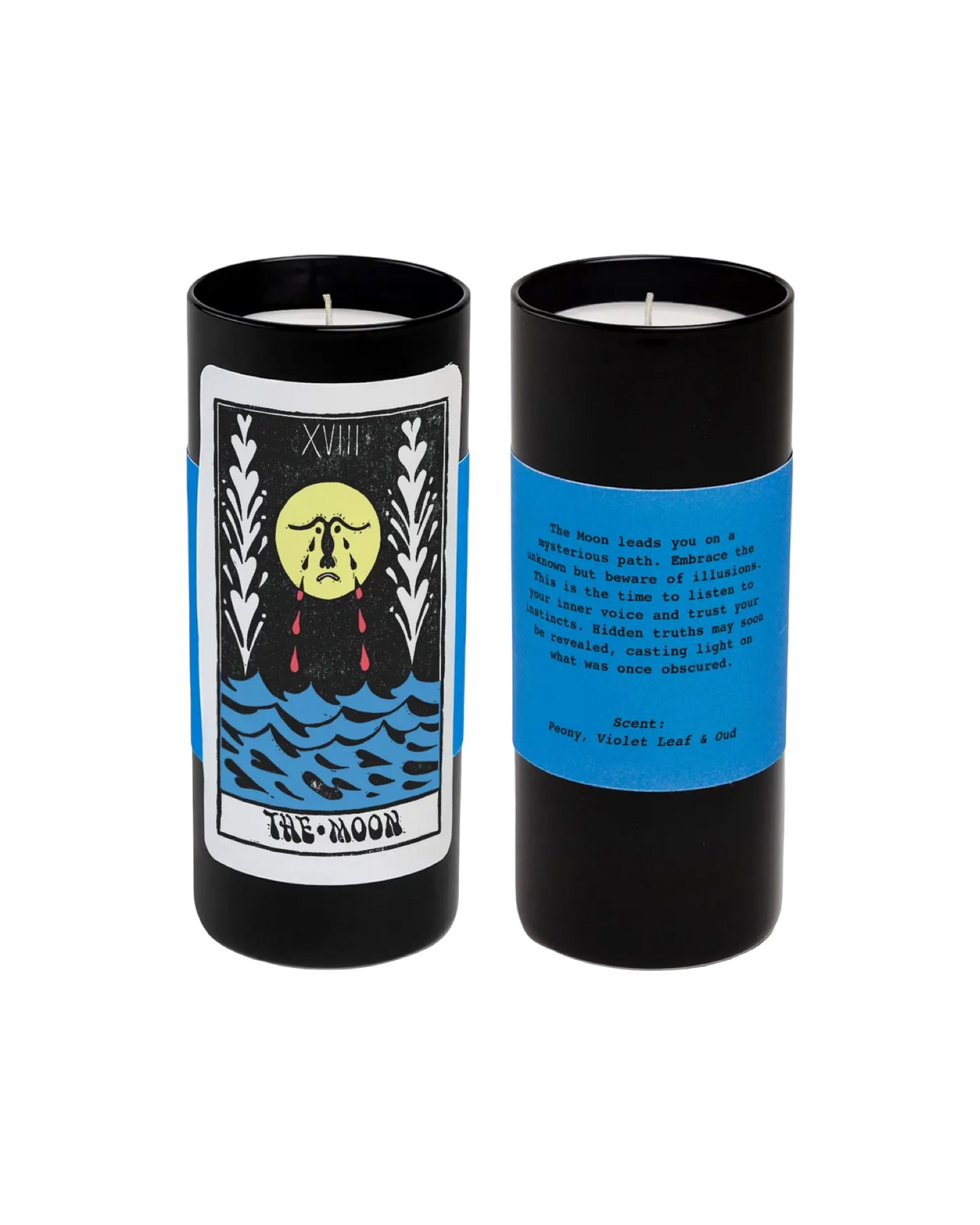 The Moon Tarot Candle – Elm