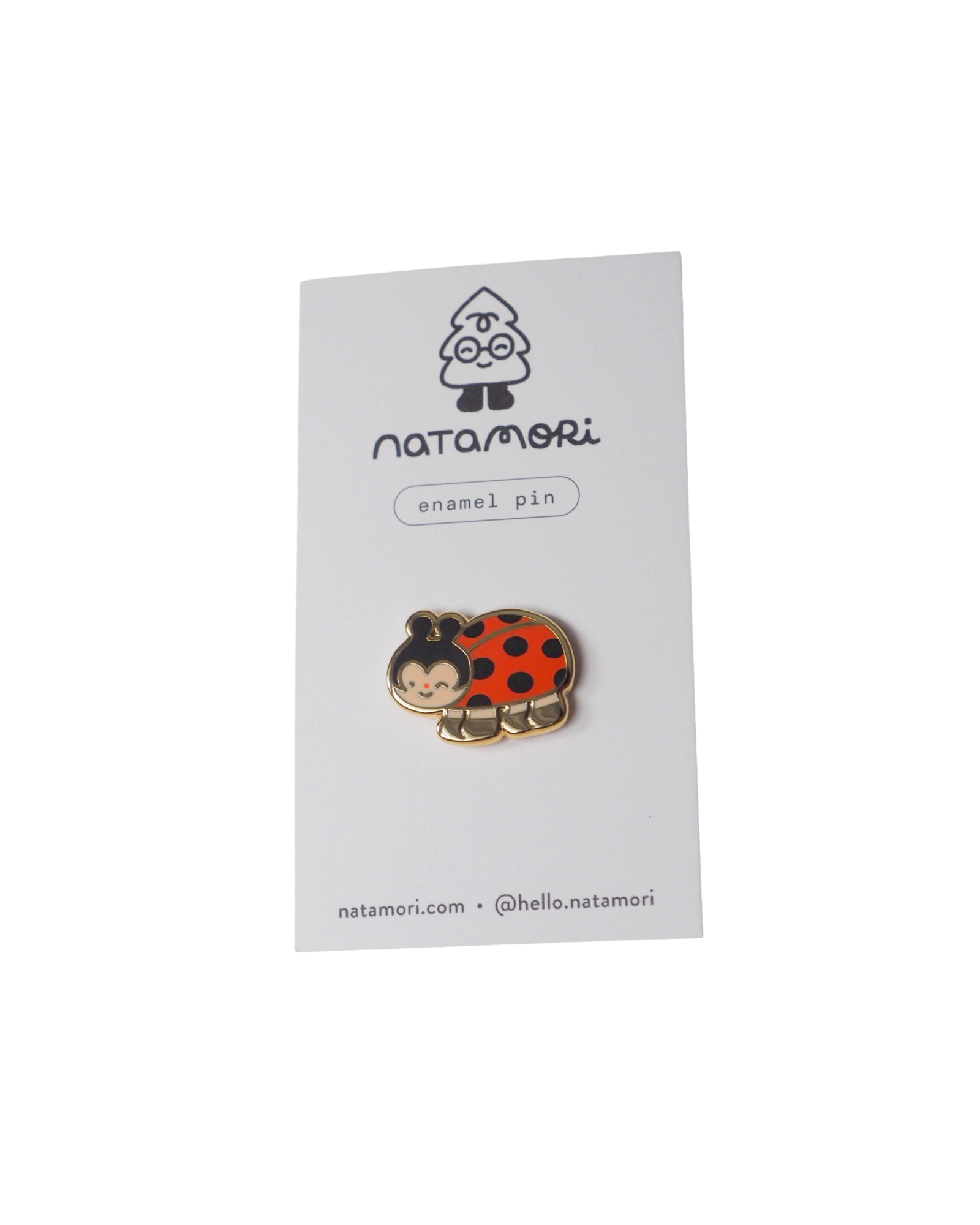 Ladybug • enamel pin – Elm