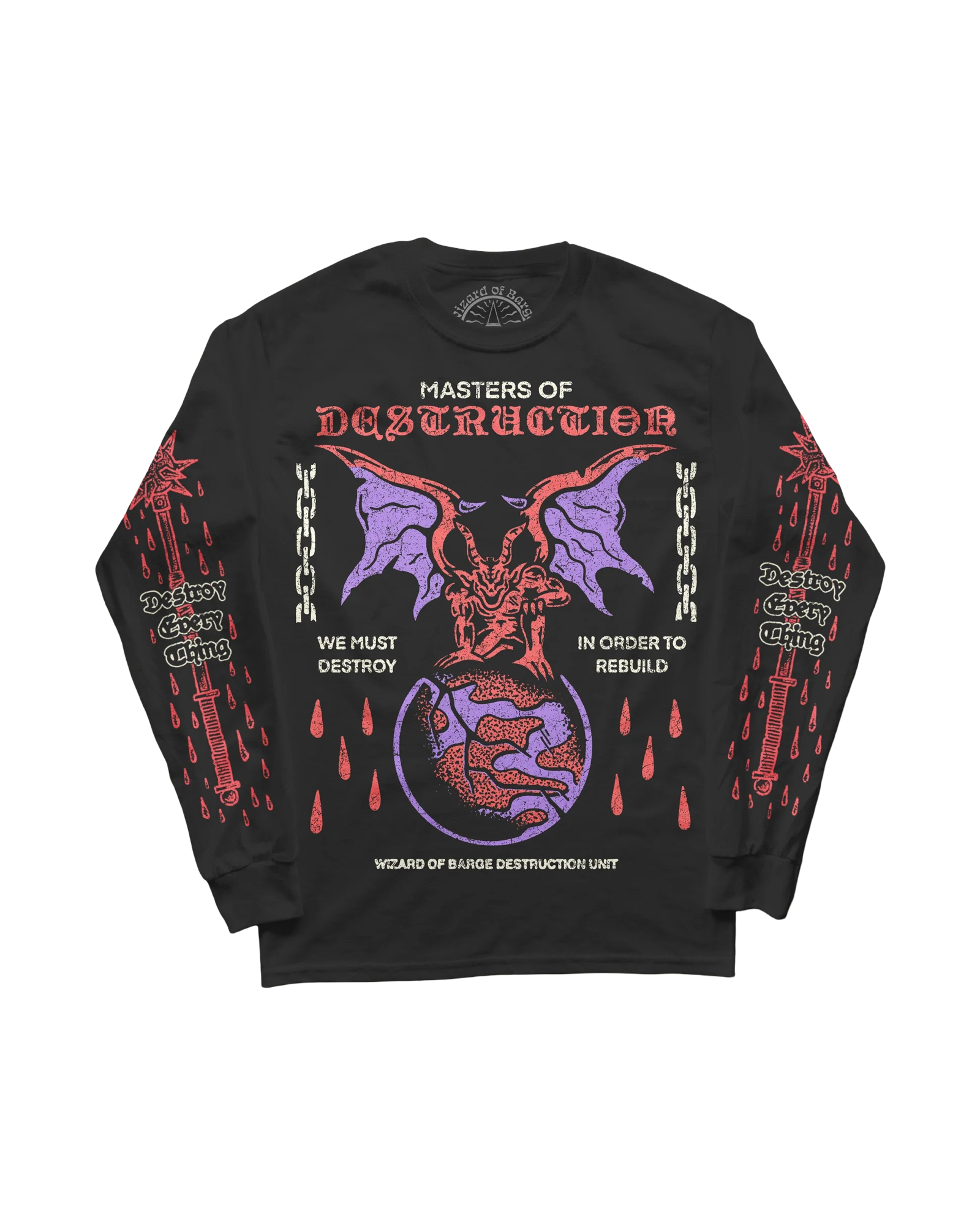 Masters of Destruction Long Sleeve – Elm