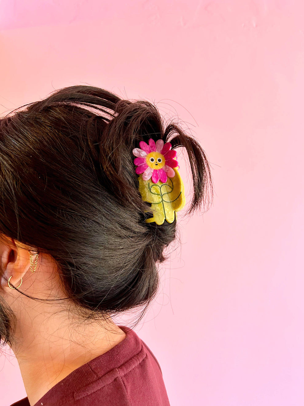 Flower Boy Hair Claw – Elm